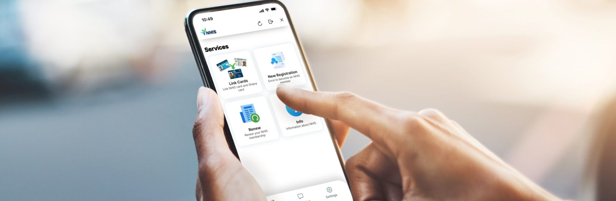 Universal Health Coverage App • eHealth