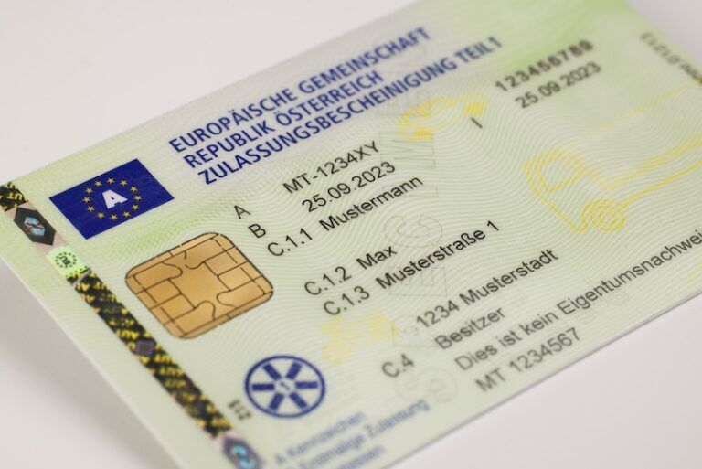 Vehicle Registration Card • OSD